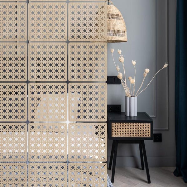 Rattan Wall Dividers - Etsy UK