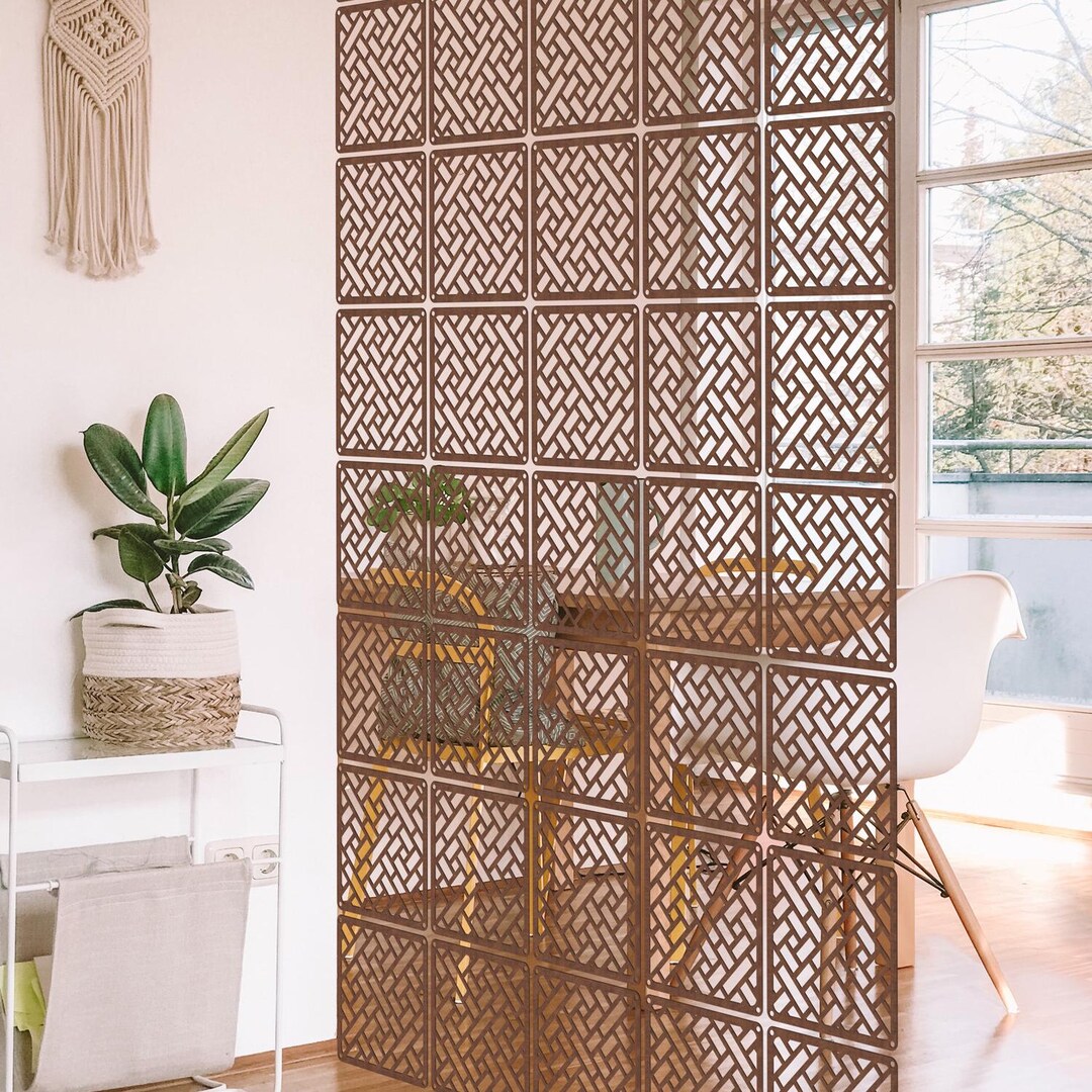 Room Dividers, Suspended Separating Screen, Hanging Panels Divider ...