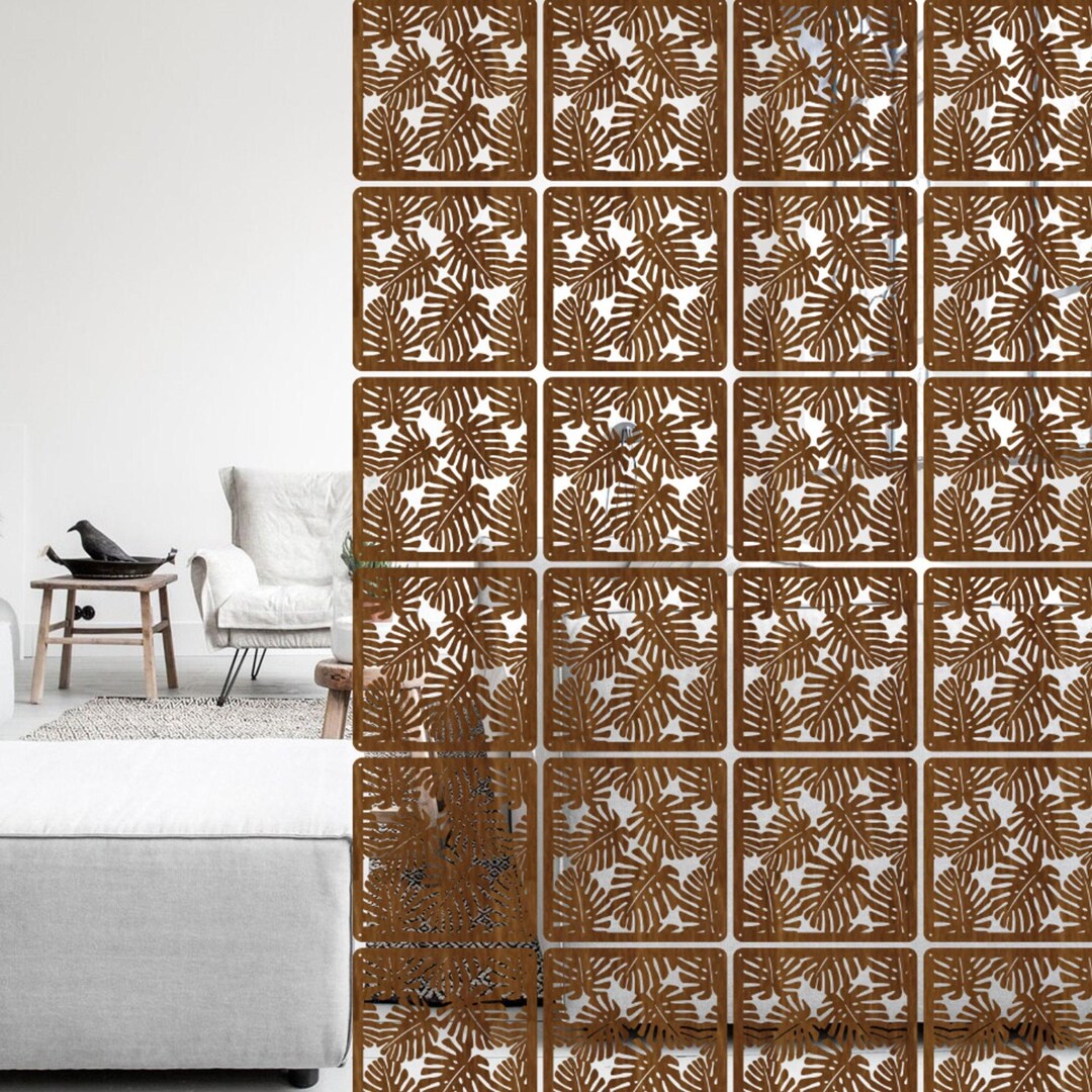 Privacy Screen Indoor, Room Divider, Wall Hanging Room Screen Divider ...