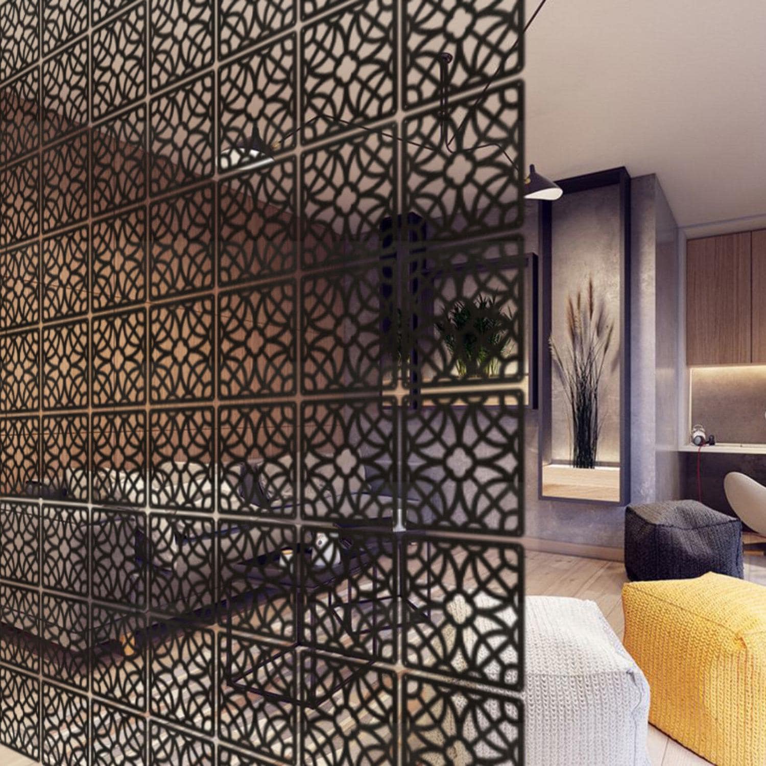 Wooden Divider Panels, Room Divider, Hanging Partition for Restaurans ...