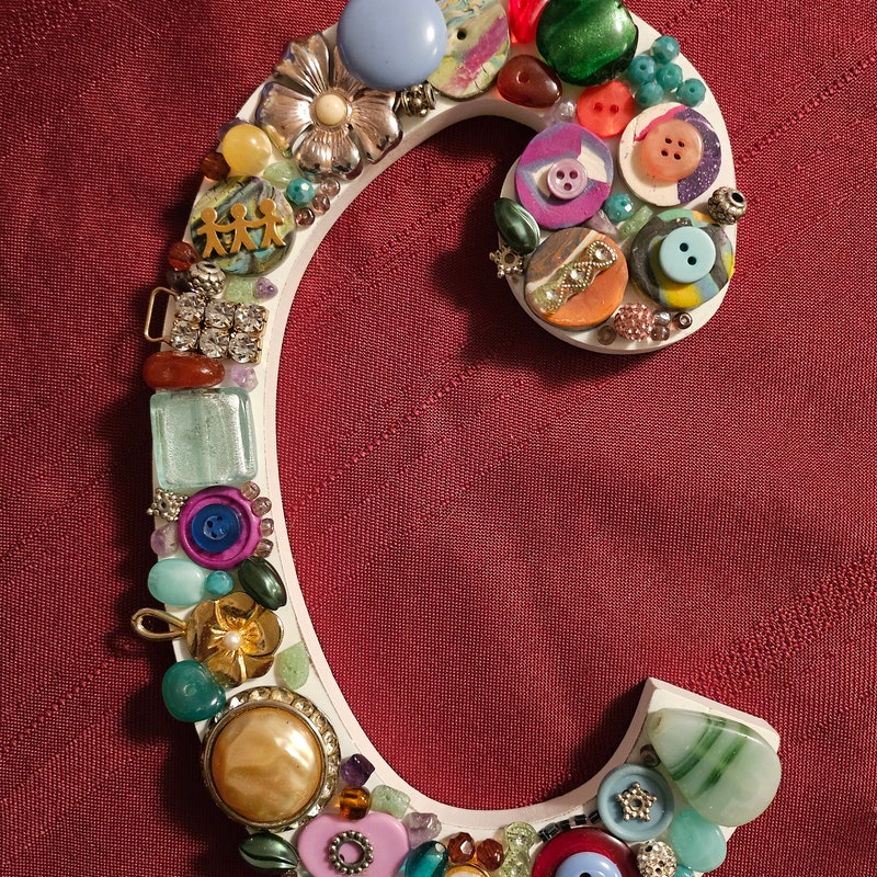 Initial Wall Hanging - Etsy