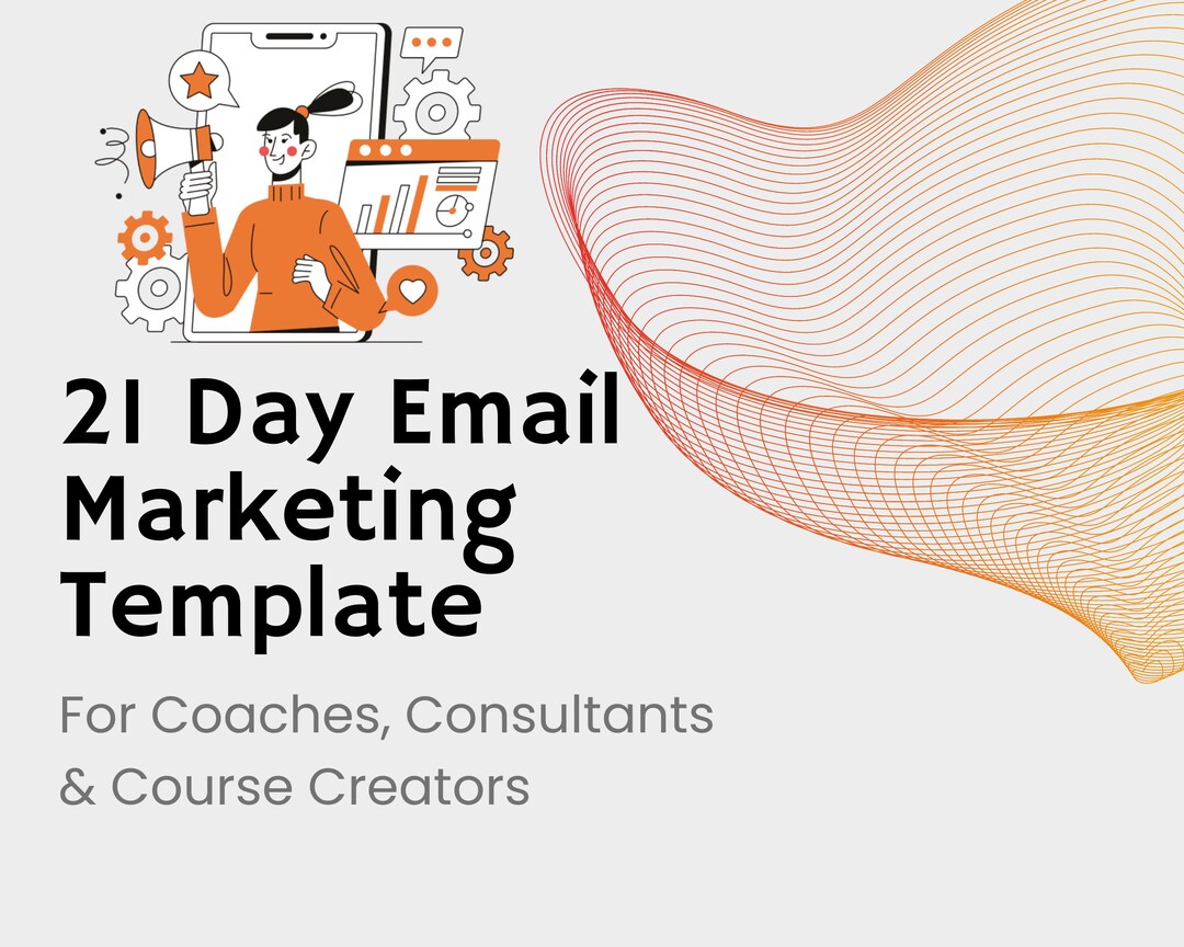 Sales Email Marketing Template | 21 Day Email Sequence for Coaches ...