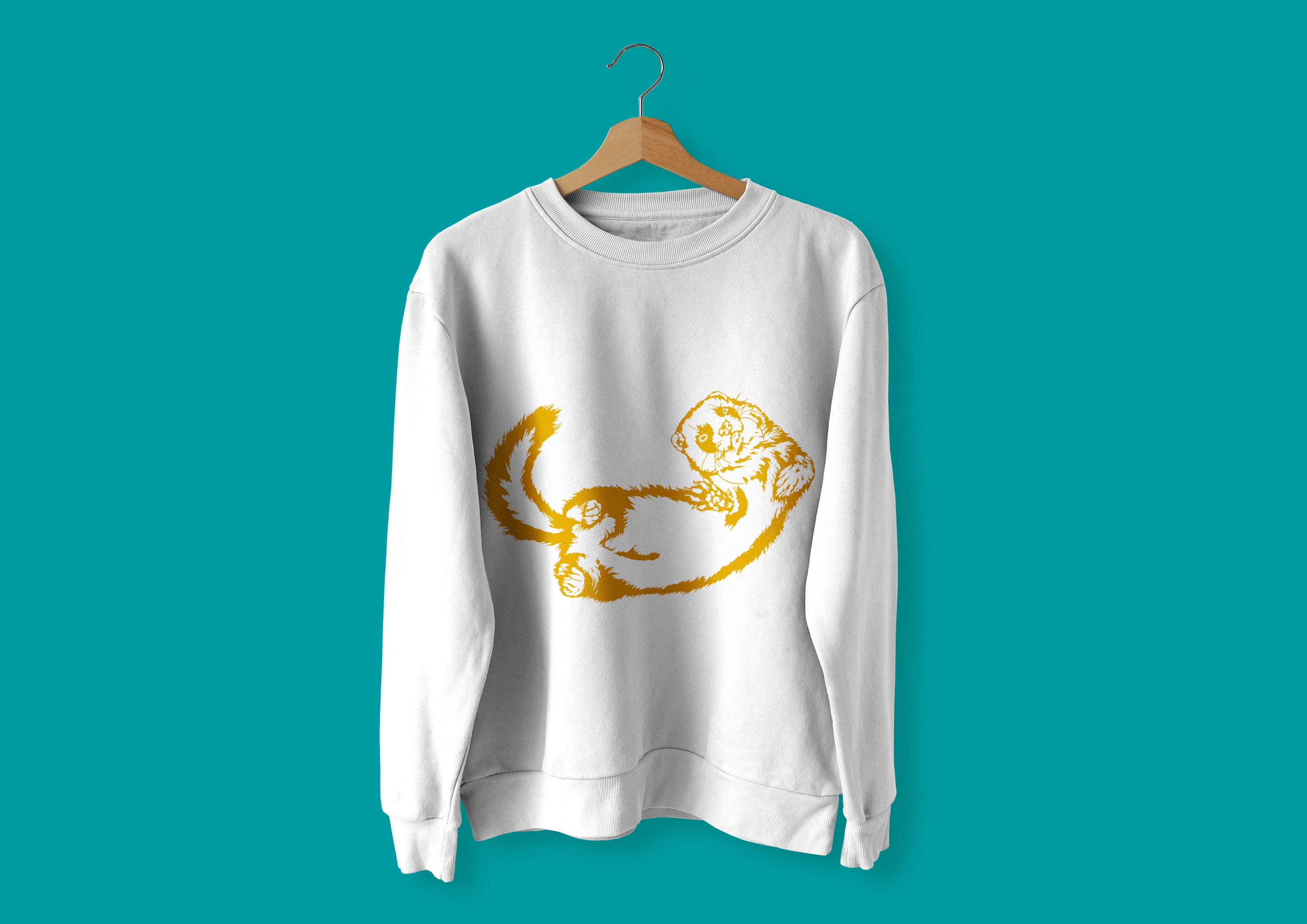 Ferrets PNG, Cute Ferret Svg, Ferret Design Clipart, Playing, Vector ...