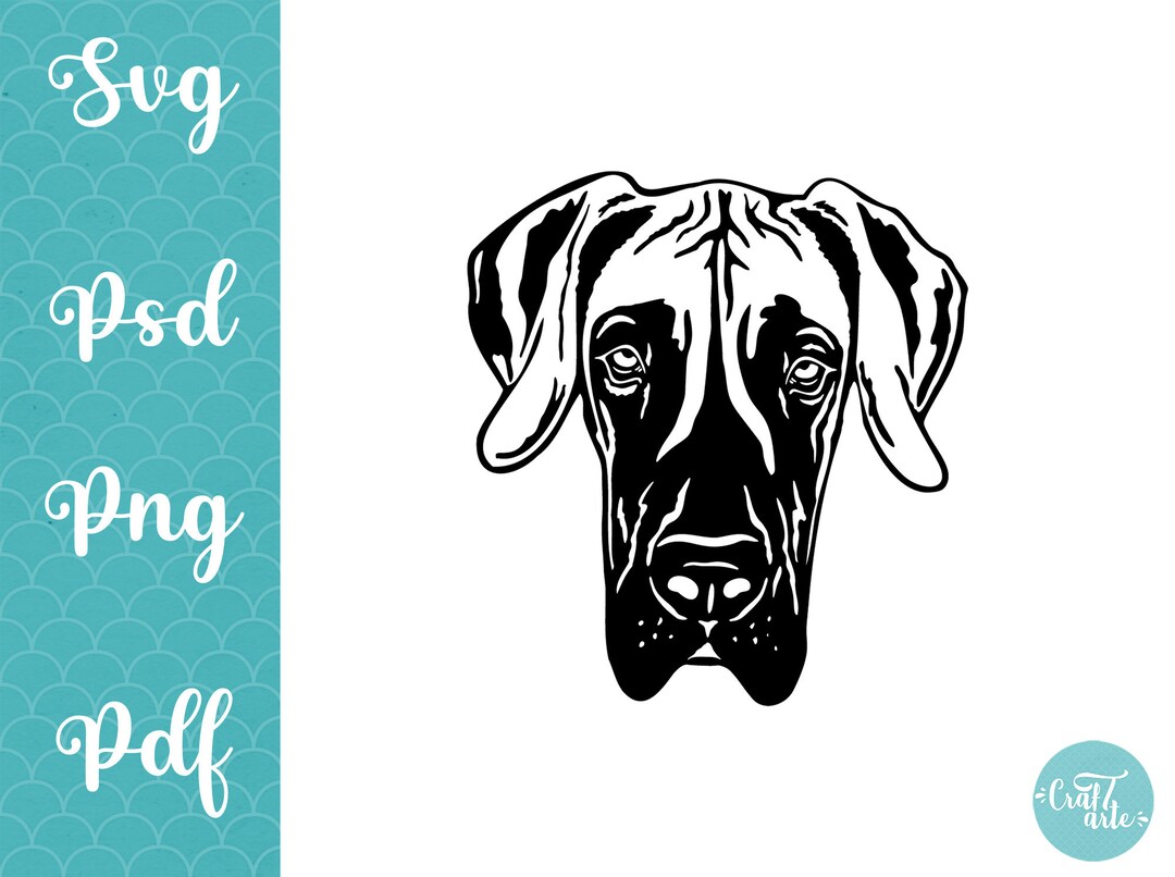 Great Danes Svg / Dog Svg Files for Cricut/ Crazy Dog Mom Lover ...