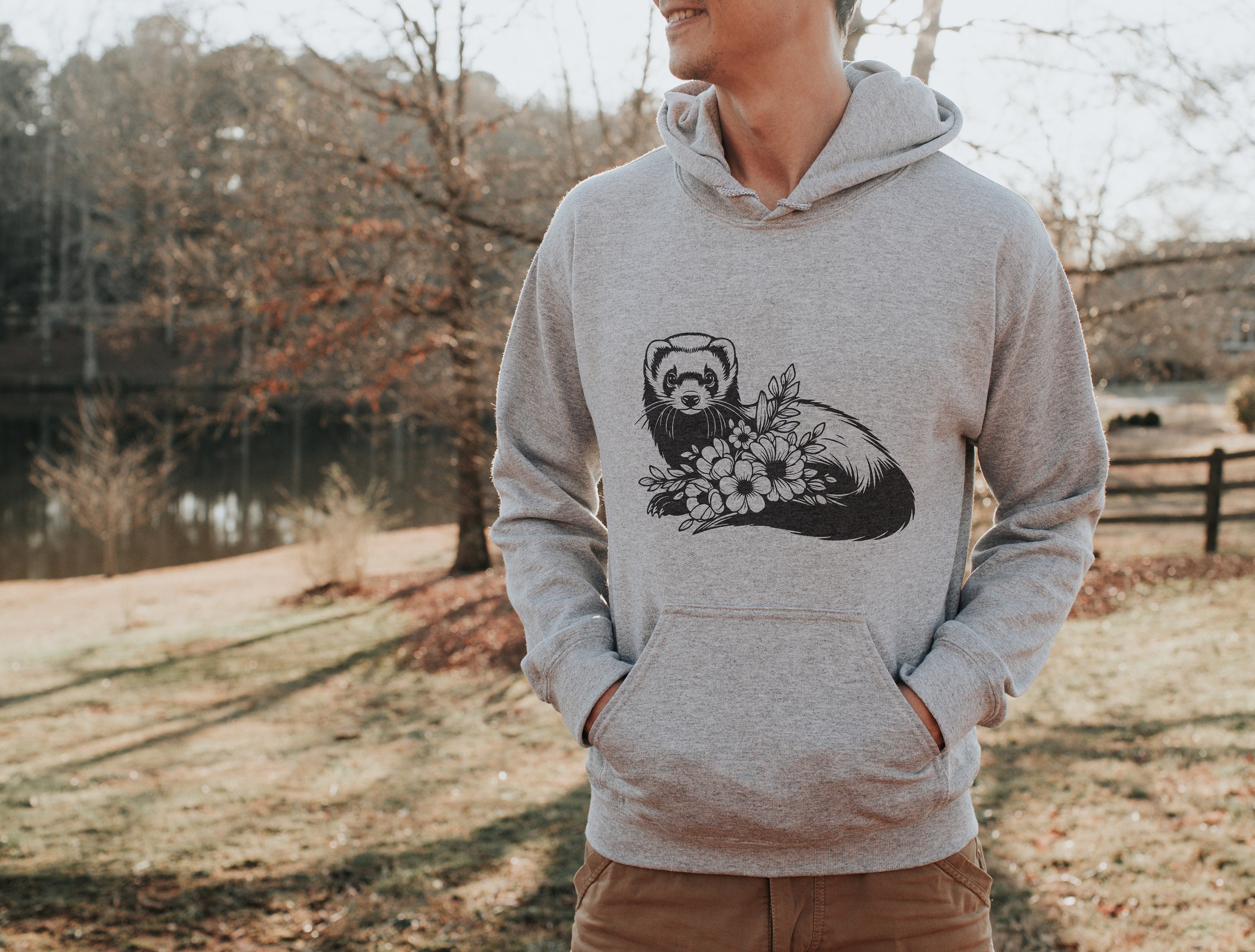 Ferrets PNG, Cute Ferret Svg, Ferret Design Clipart, Playing, Vector ...