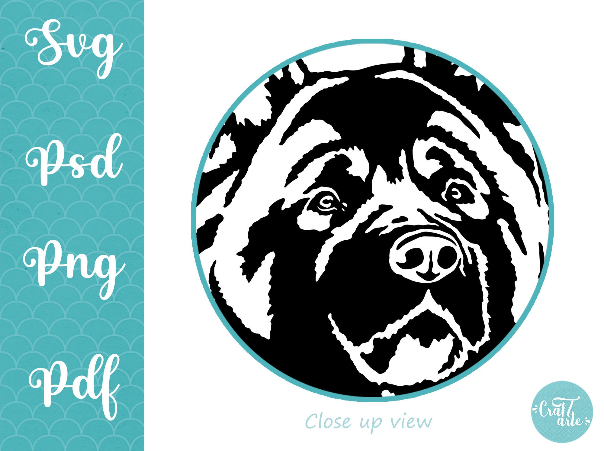 American Akita Svg Clipart Decal Head Wall Art Vector Cutting File ...