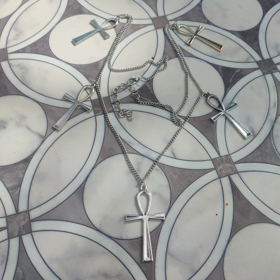 Gothic Ankh Belt Chain Belt Handmade Goth Accessories - Etsy