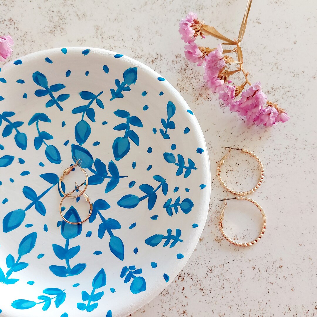 Jewellery Dish Hand Painted Jewellery Storage-trinket - Etsy