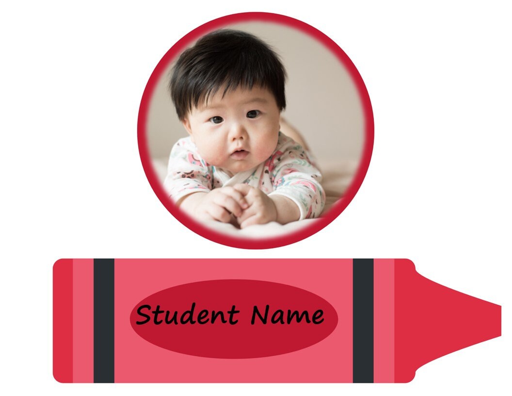 Crayon Name/cubby Tags for Preschools and Daycares (EDITABLE) - Etsy
