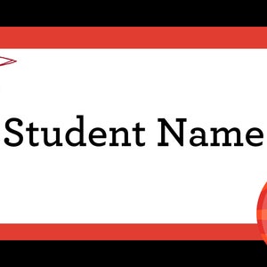 EDITABLE Space Themed Student Name/cubby Tags - Etsy