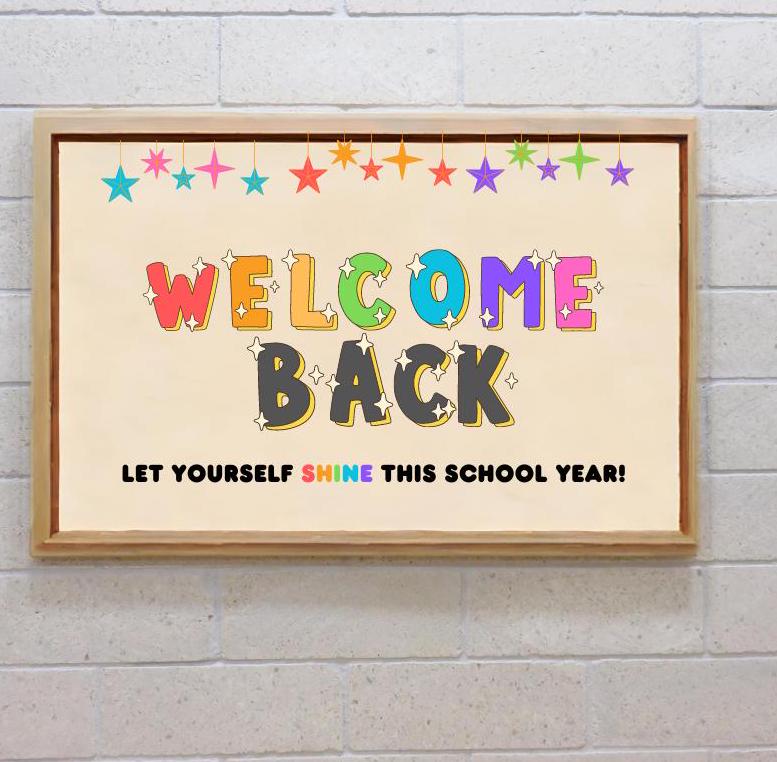 Motivational Welcome Back Bulletin Board Kit- Sparkles and Shine - Etsy