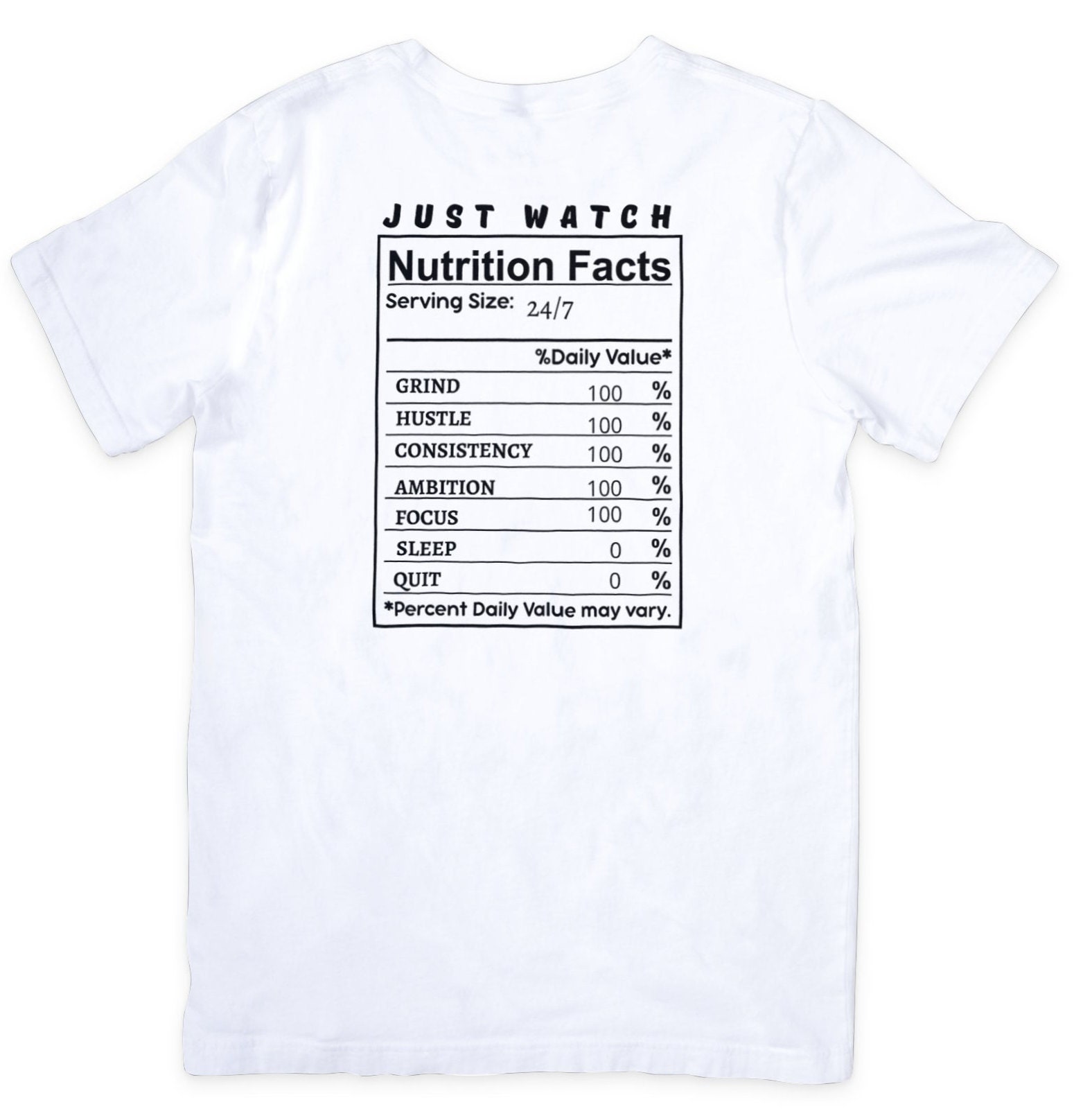 JW Nutritional Facts - Etsy
