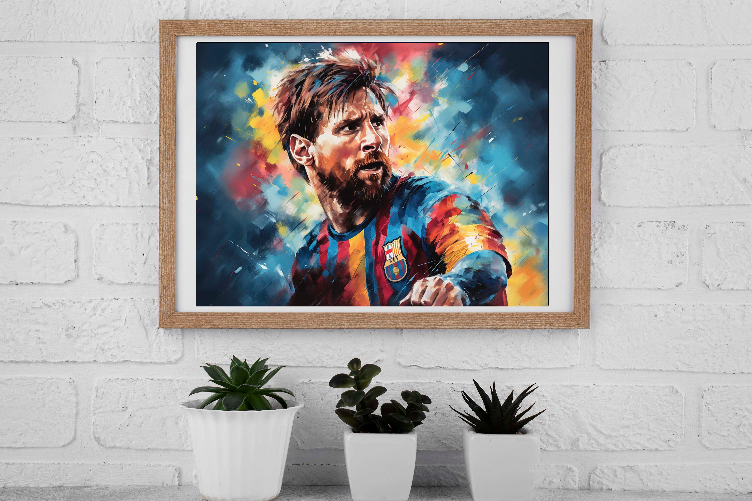 Lionel Messi Poster Digital Download Messi Print Digital home Decor ...