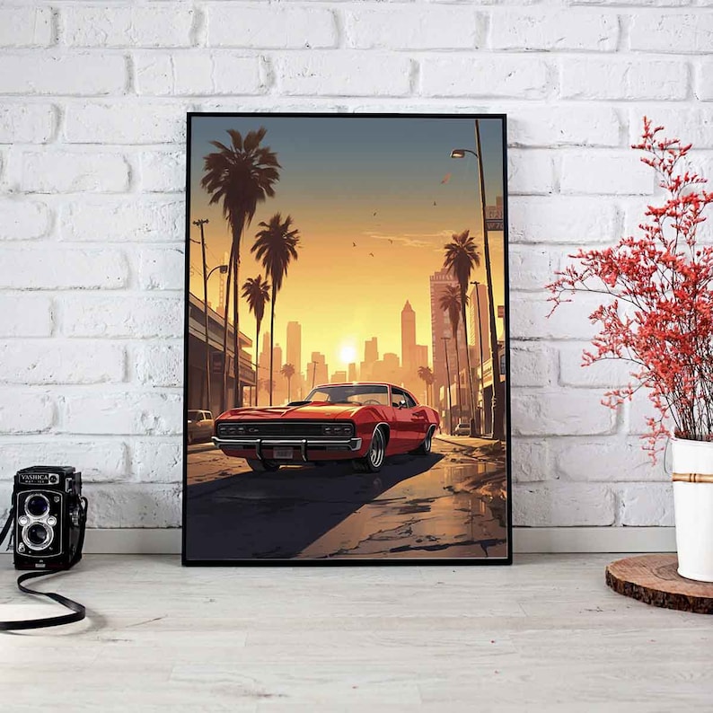 Gta Print, Gta Poster, Grand Theft Auto San Andreas, Grand Theft Auto ...
