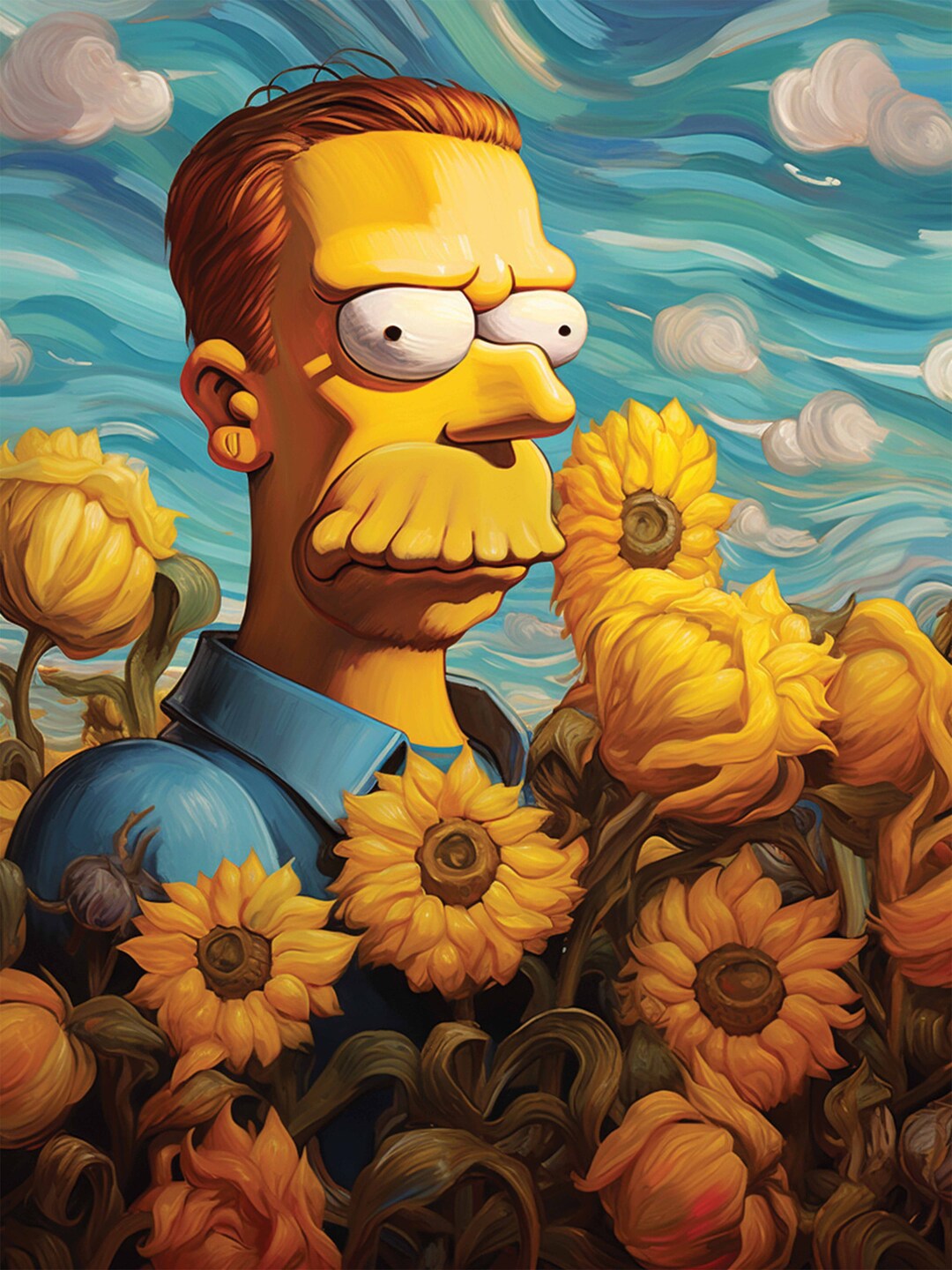 The Simpsons Print, Simpsons Poster, Simpsons Digital, Simpsons Png ...