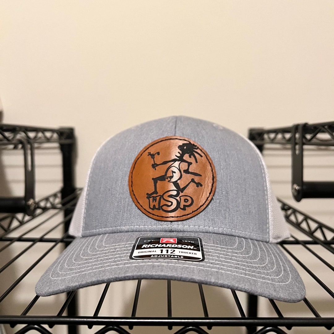 WSP Note Eater Leather Patch Richardson Trucker Hat - Etsy