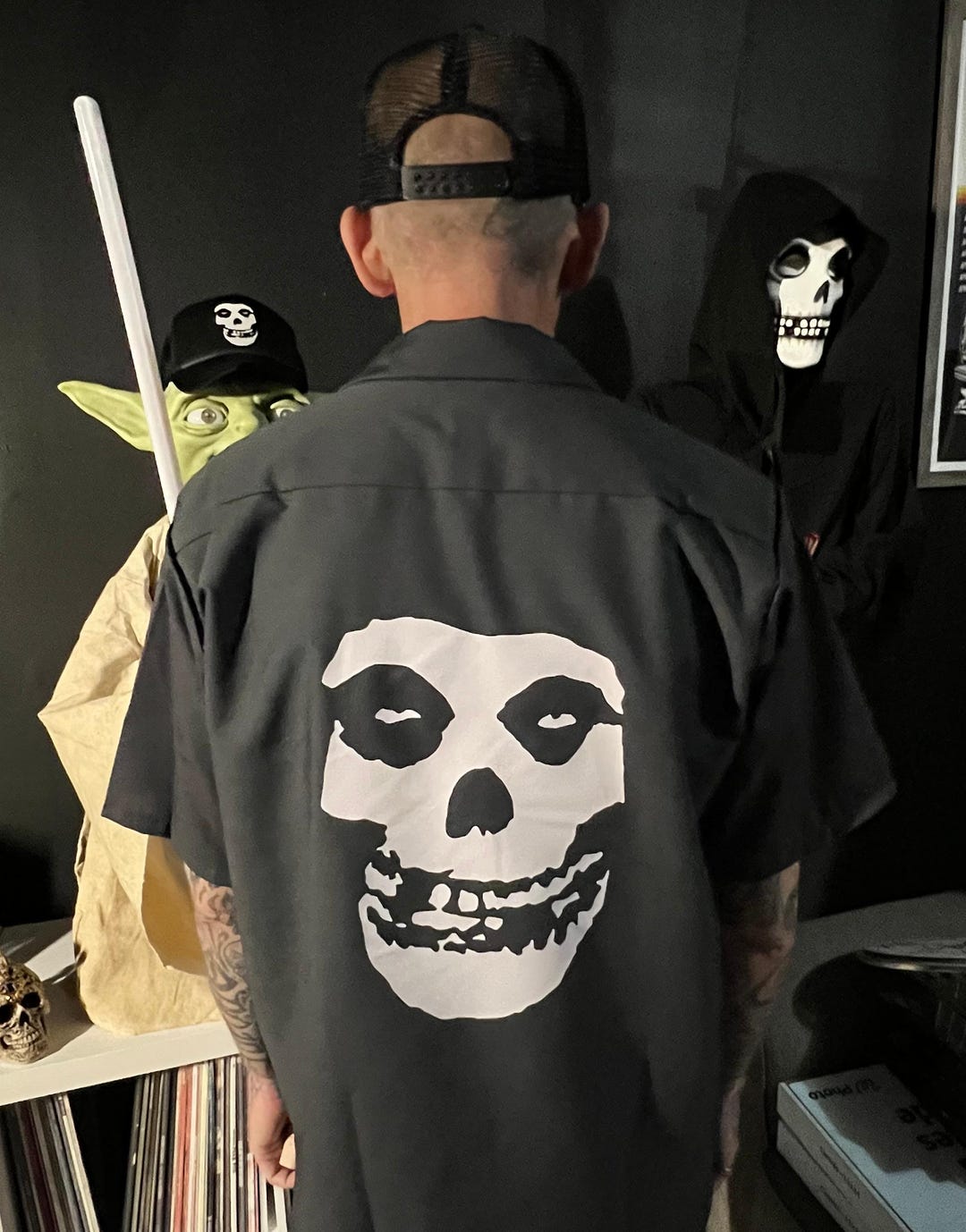 Misfits Fiend Mechanic Work Shirt - Etsy