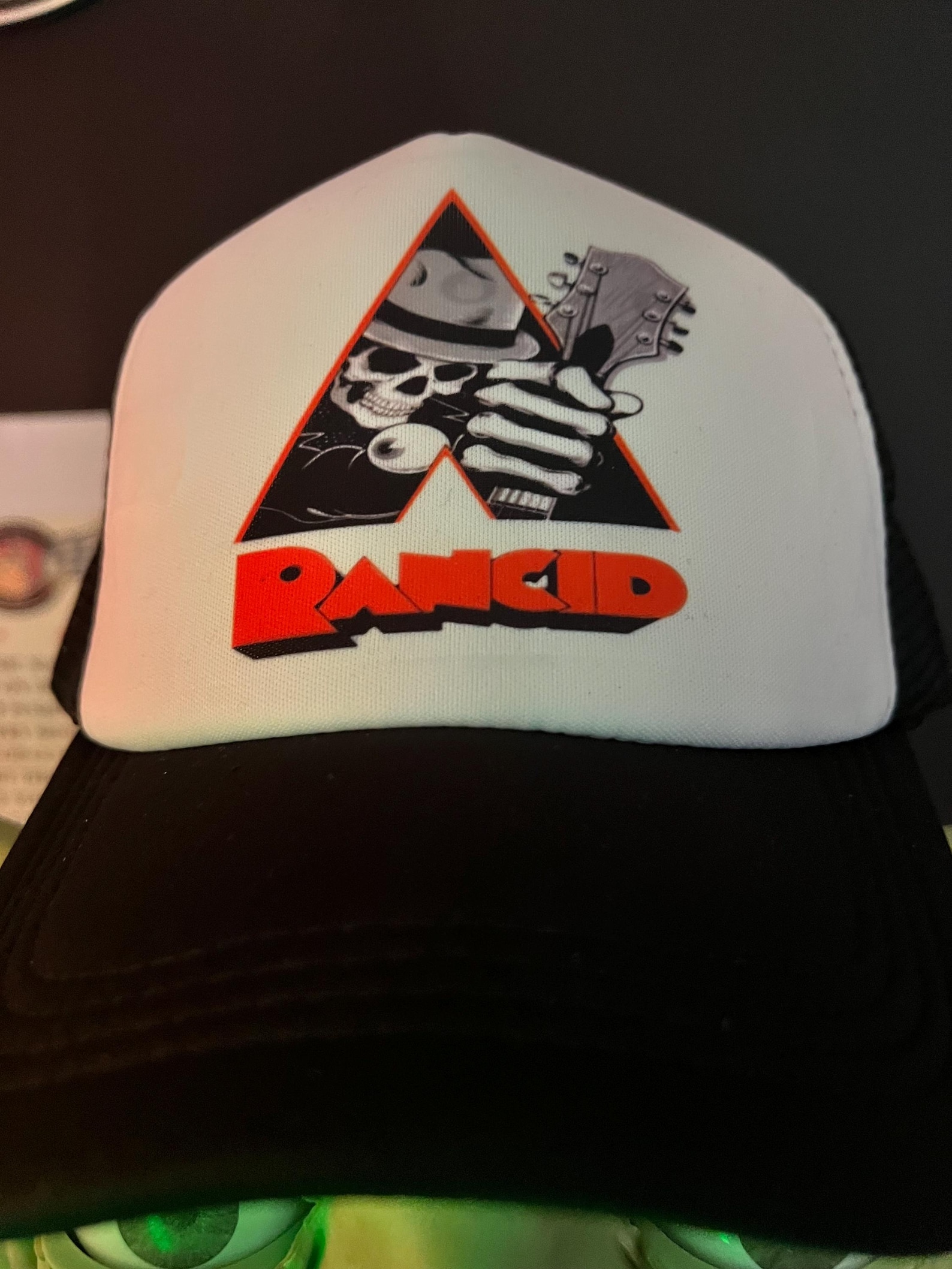 Rancid Clockwork Orange Inspired Trucker Hat. - Etsy