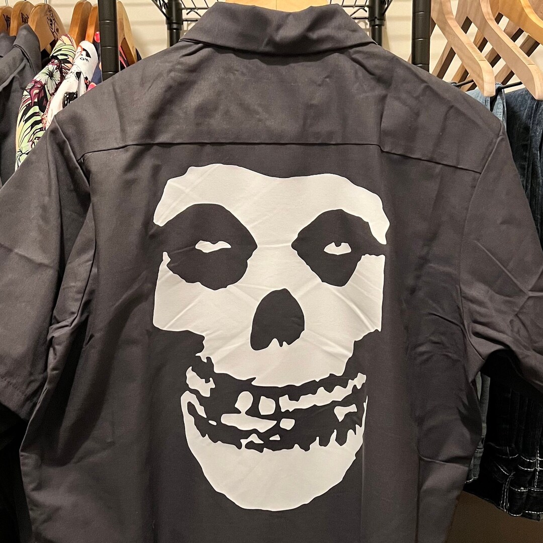 Misfits Fiend Mechanic Work Shirt - Etsy