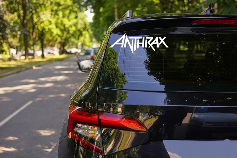Anthrax Logo All Weather Vinyl Decal Punk Chose Your Color - Etsy