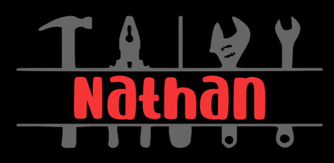 Tool Name Sticker Premium Vinyl Decal decal ONLY - Etsy
