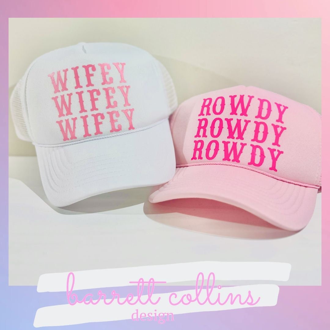 Custom Bachelorette Party Trucker Hats Personalized Party - Etsy