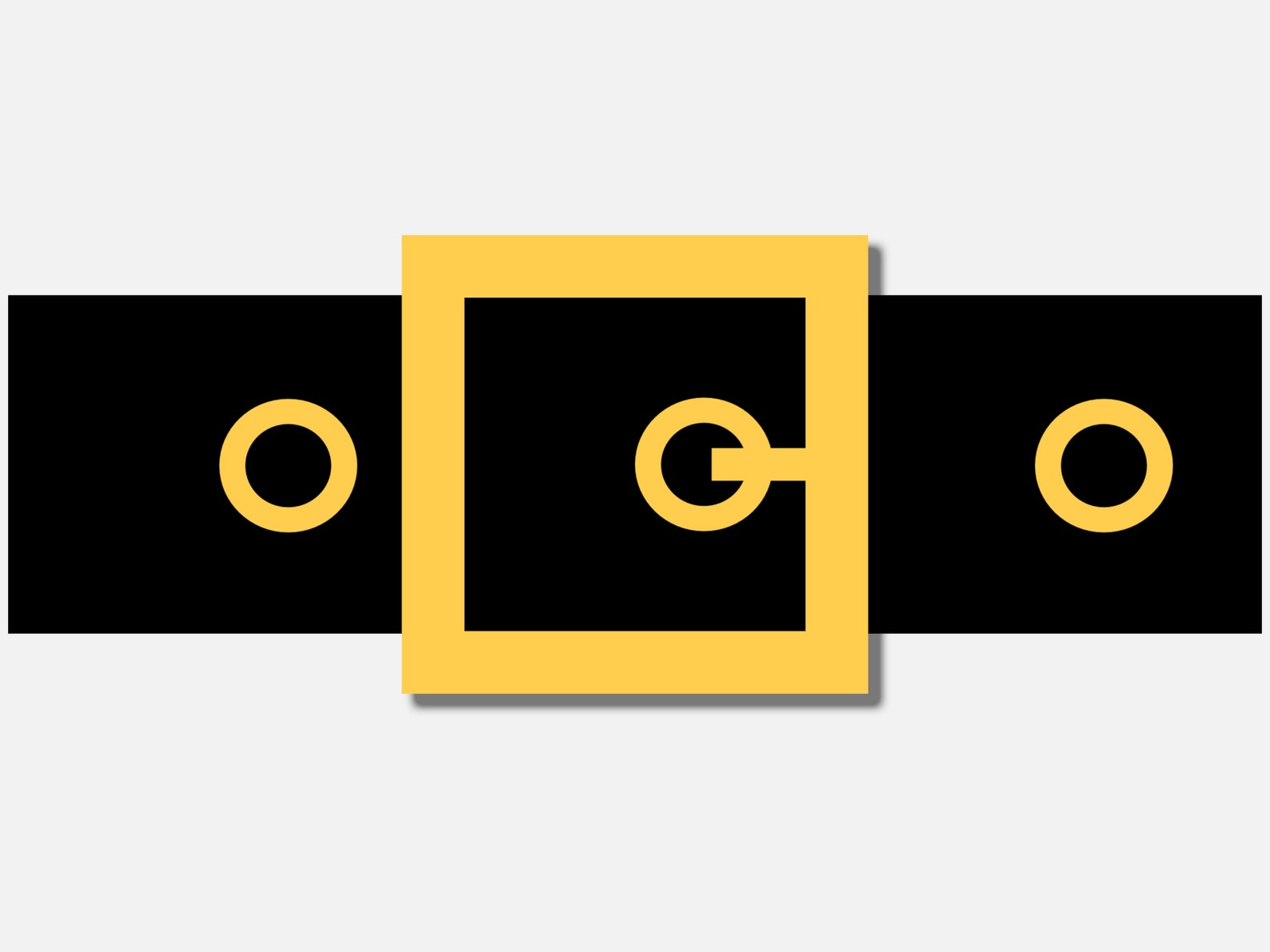 Holiday Clipart: Santa Claus Belt SVG PNG - Black/yellow Silhouette ...