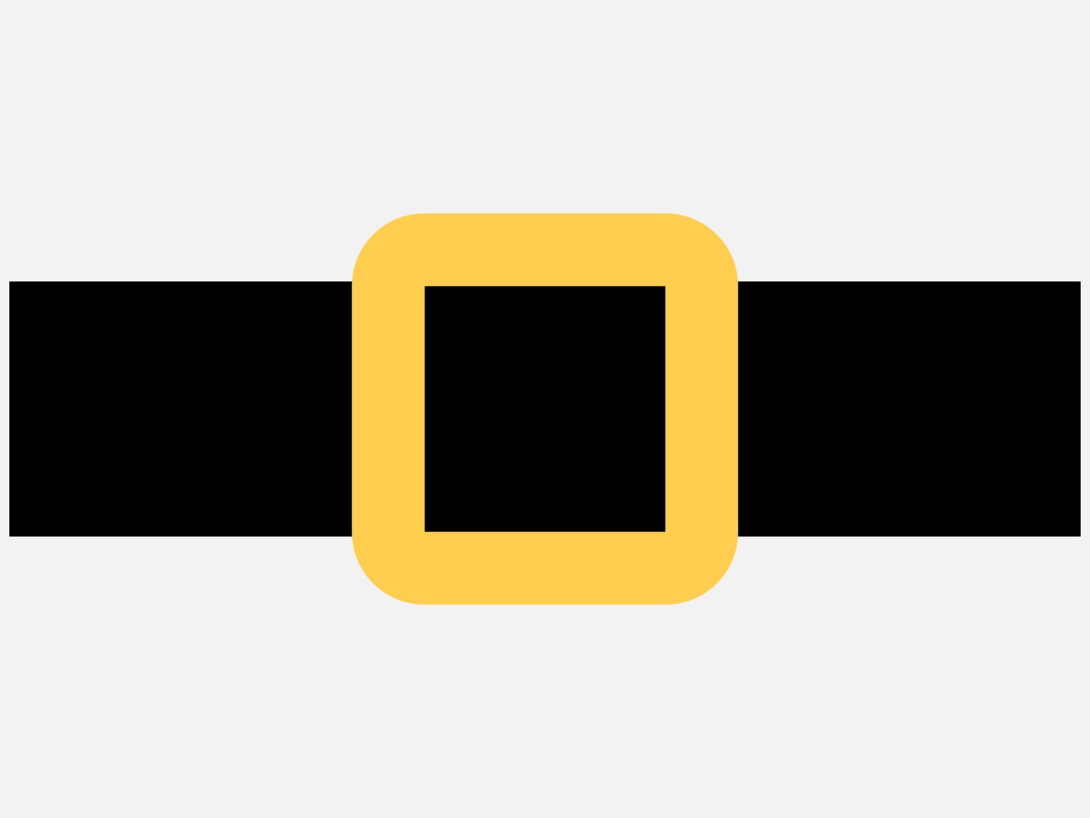 Holiday Clipart: Santa Claus Belt SVG PNG - Black/yellow Silhouette ...