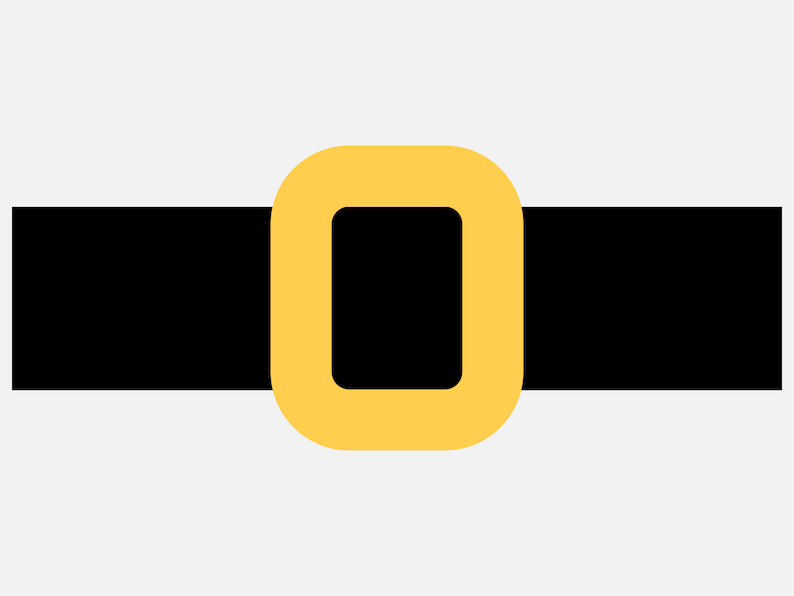 Santa Claus Belt SVG PNG Clipart - Black/yellow Silhouette - Home ...