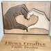 Layered Hand Heart - Etsy