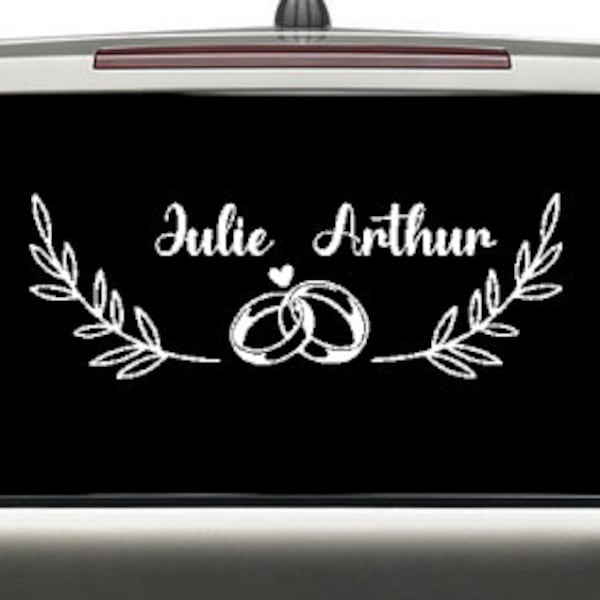 Buy Wedding Car Sticker Online In India - Etsy India