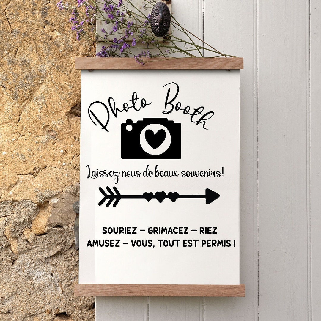 Photobooth Stickers, Wedding Decoration, Photobooth Signs - Etsy