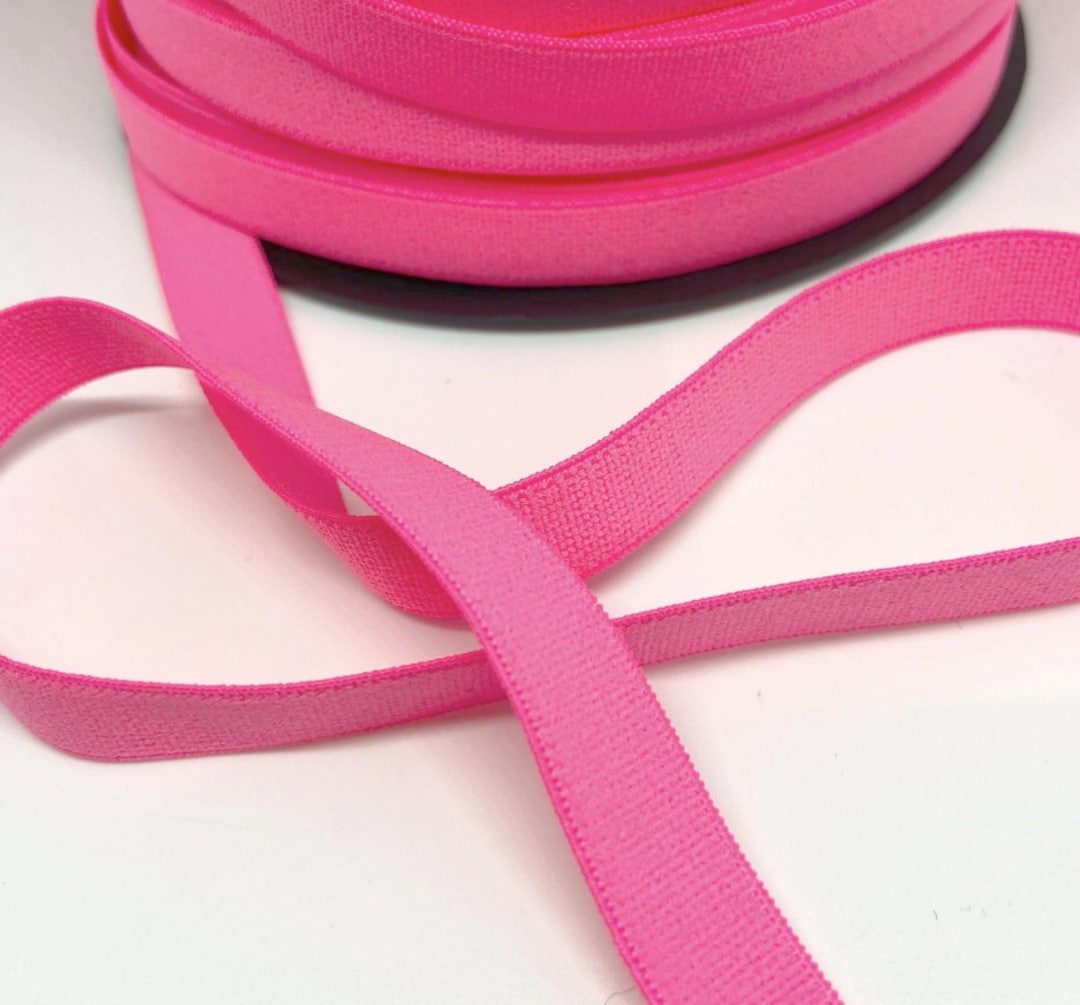 Plush Bright Pink Elastic Gift for Her Lingerie Elastic Collection ...