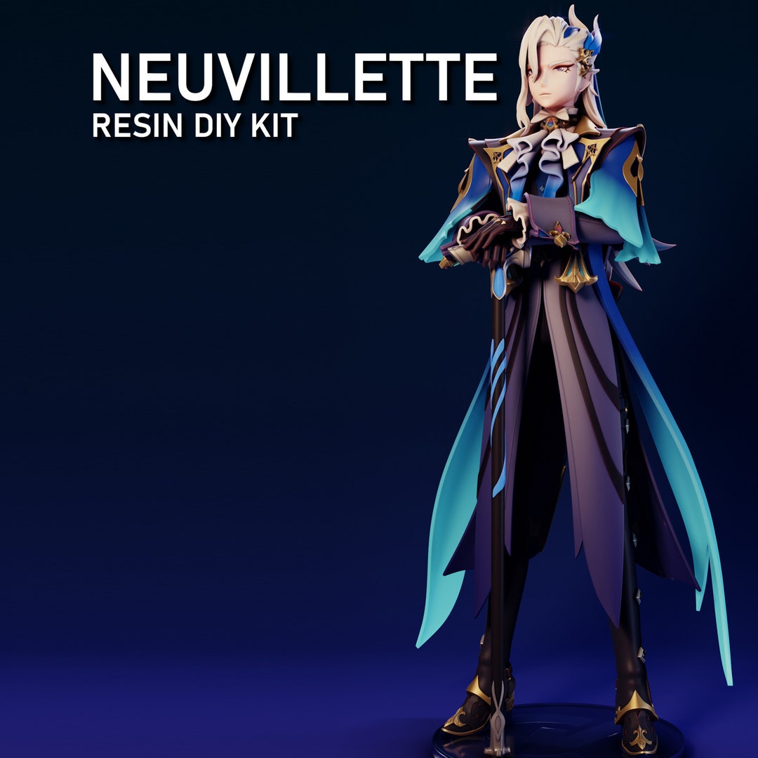 Neuvillette Resin DIY Figure Kit - GRAYWORLDCORP - *UNPAINTED ...