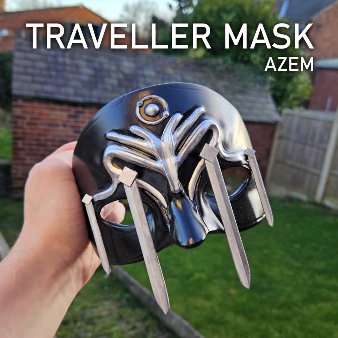 Traveller's Mask by SINFORGED - Cosplay FFXIV With Elastic Strap - DIY ...