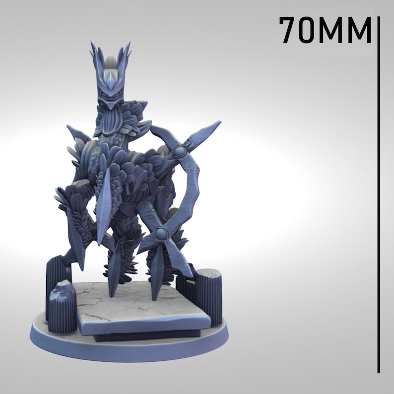 Arceuss - 50mm Base | Kaijumon God | Realistic Monster Dinosaur Figure ...