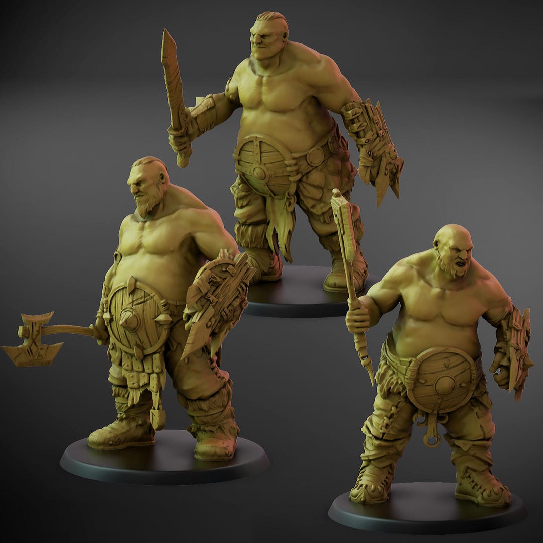 Hunger Sons Shield Set B 50mm Base Sons of the Everfeast Tabletop ...