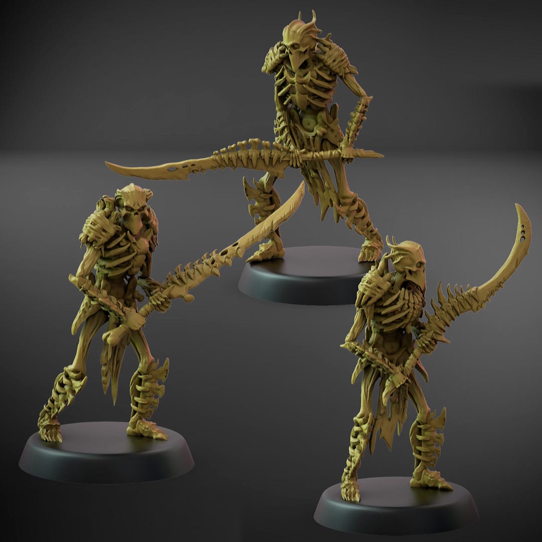 Boneguard Heavy Set A 25mm Base Crypt Nightmares Claybeastcreation ...