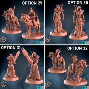 Death Knights Part 2 Horde Collection Tabletop Scale My3dprintforge ...