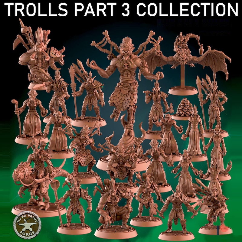 Miniature Troll - Etsy