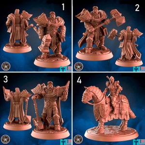 Silverhand Knights Collection Tabletop Wargaming Miniatures - Etsy