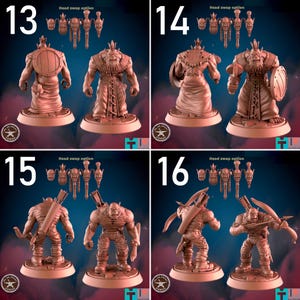 Orcs Part 3 Collection - Tabletop Scale - My3dprintforge - Tabletop ...