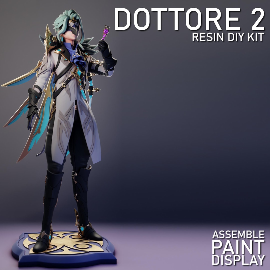 Dottore Version 2 DIY Figure Kit - GRAYWORLDCORP - *UNPAINTED ...