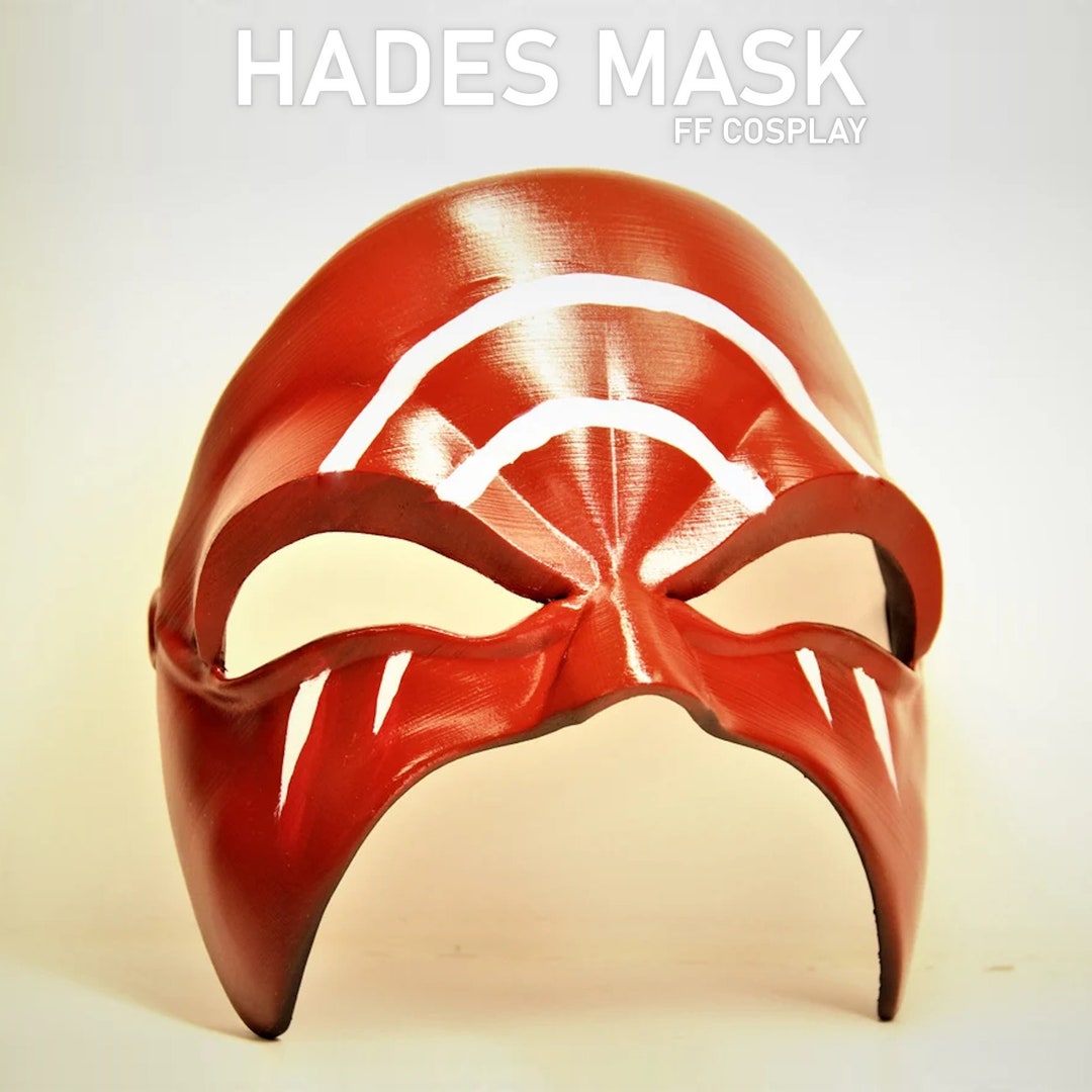 Hades Full Size Mask - FFXIV Cosplay mit Gummiband - DIY Kits auch ...