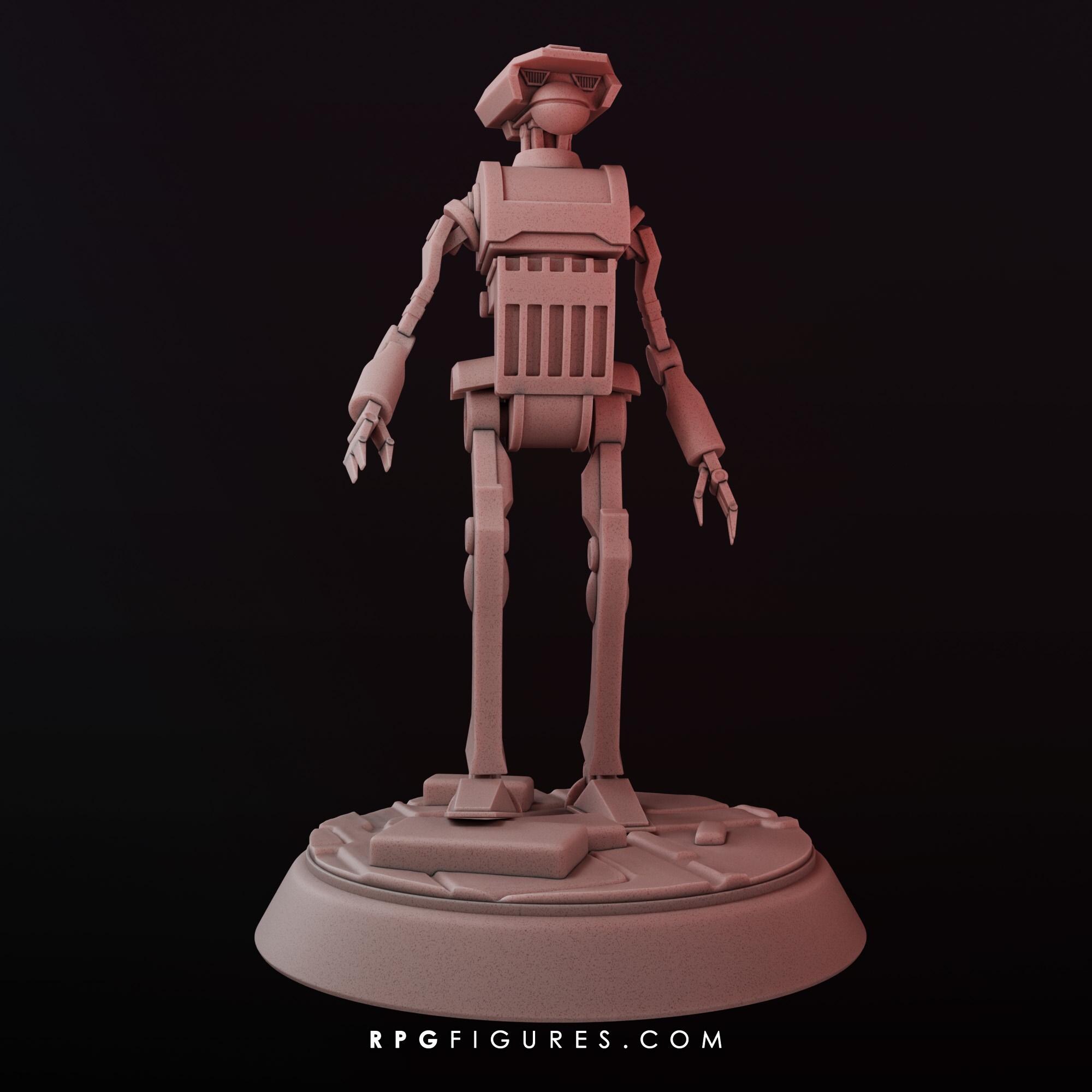 Tactical Droid 28mm Scale Sci-fi Robot Figures Droids Resin Minis for ...