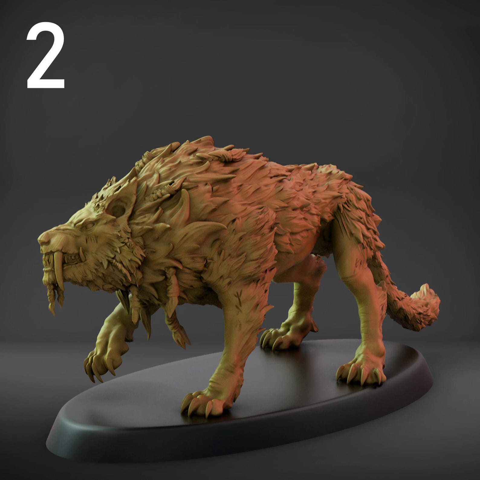 Fenrir Set A 60mm Oval Base Sons of the Everfeast Tabletop Miniatures ...