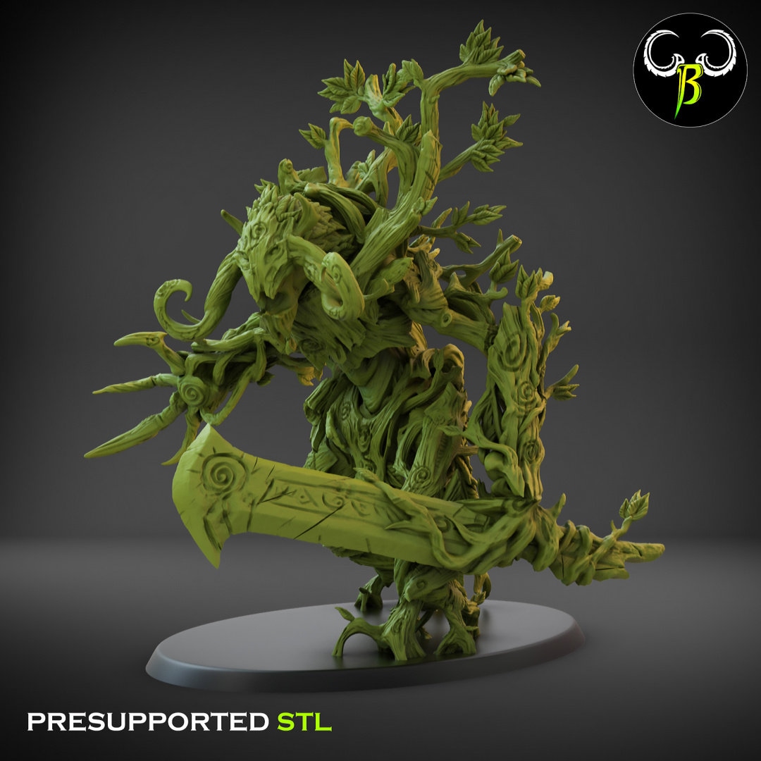 Wild Lord Beserker (105mm Oval Base) - Grove Guardians ...