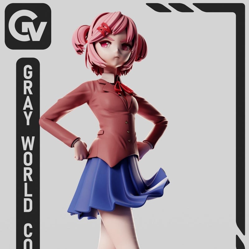 Ddlc Natsuki - Etsy Israel