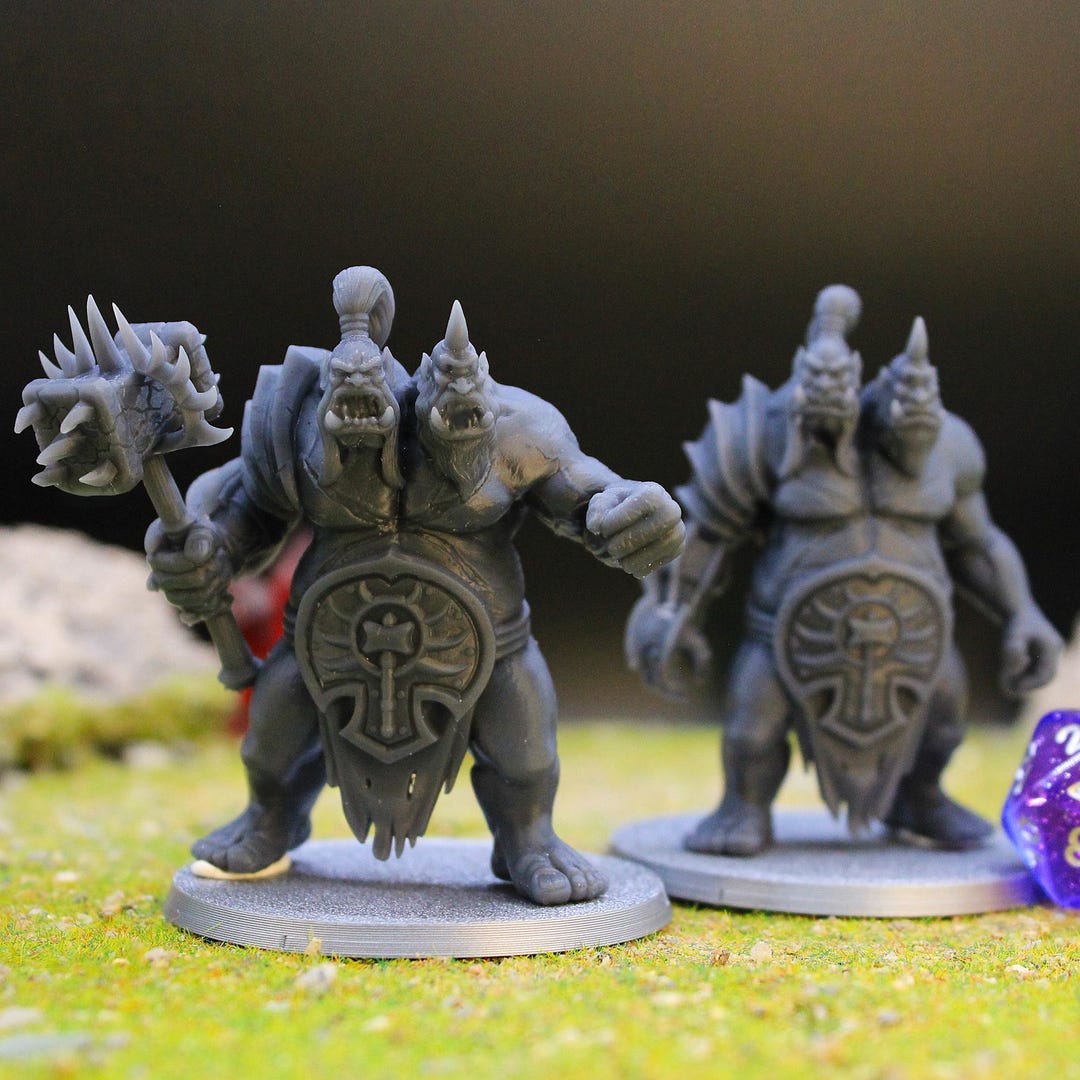 Chogal - 2 Poses Available - My3dprintforge - Tabletop Dungeons and ...