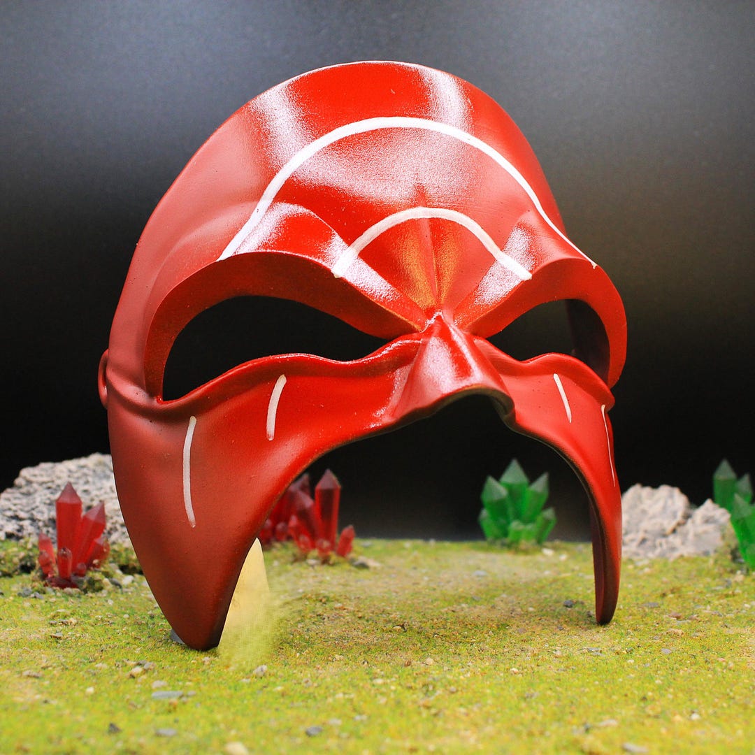 Hades Full Size Mask - Video Game Cosplay With Elastic Strap - DIY Kits ...